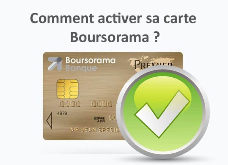 Comment activer sa carte bancaire boursorama ? – 01 banque en ligne
