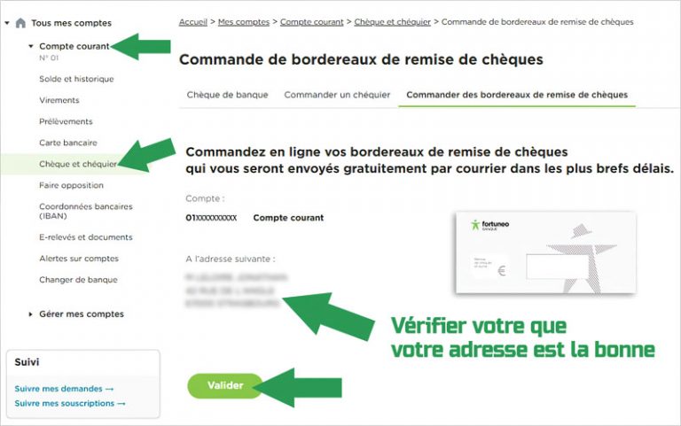 Comment déposer un cheque chez Fortuneo ? – 01 banque en ligne