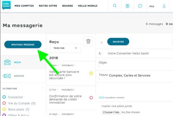 Comment obtenir un chèque de banque Hello bank! ? – 01 banque en ligne