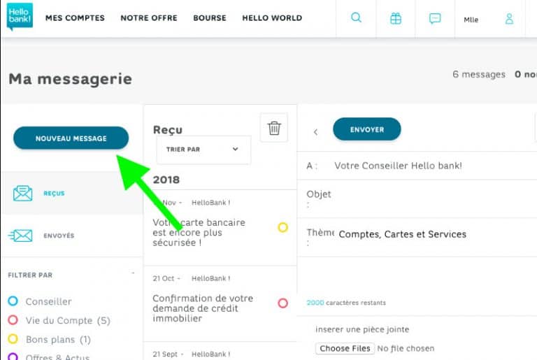 Comment obtenir un chèque de banque Hello bank! ? – 01 banque en ligne