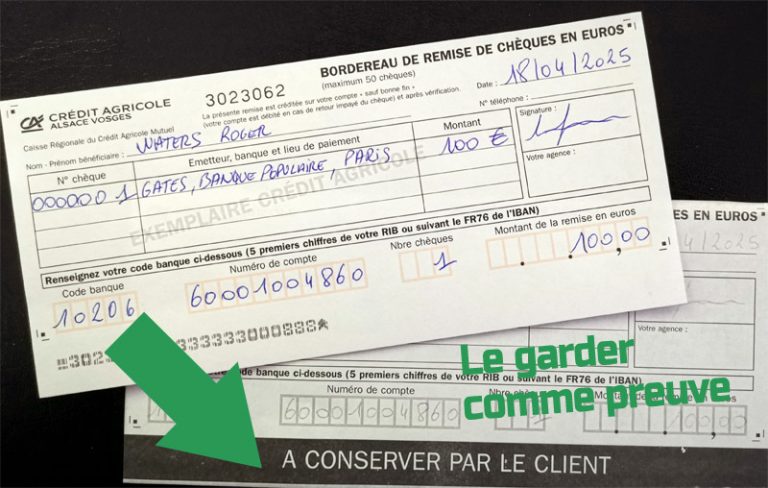 Comment déposer un chèque au crédit agricole ? – 01 banque en ligne