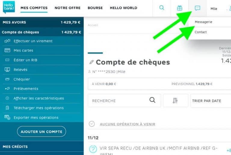 Comment obtenir un chèque de banque Hello bank! ? – 01 banque en ligne